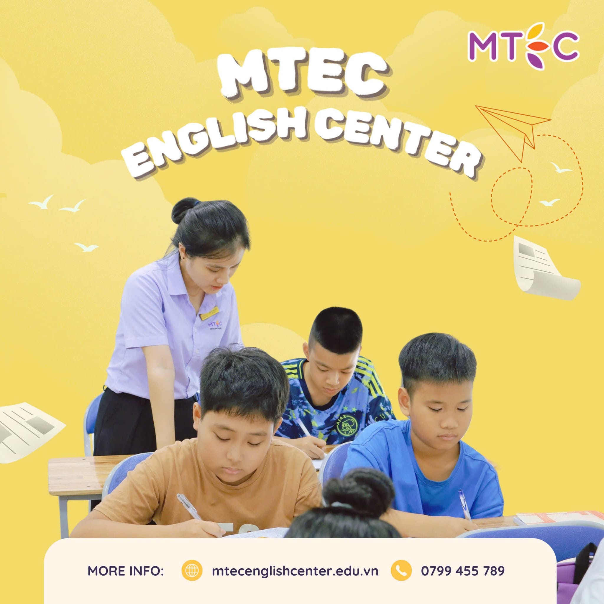 🌟 Hoạt Động Sôi Nổi Tại Lớp Học Teens Của MTEC! 🌟 - MTEC